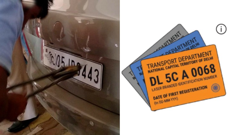 High security registration plate (HSRP) and colour-coded sticker: How ...